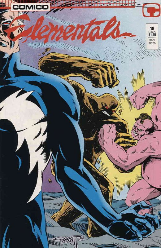 Elementals (Vol. 1) #18 VG ; COMICO | low grade comic Bill Willingham ...