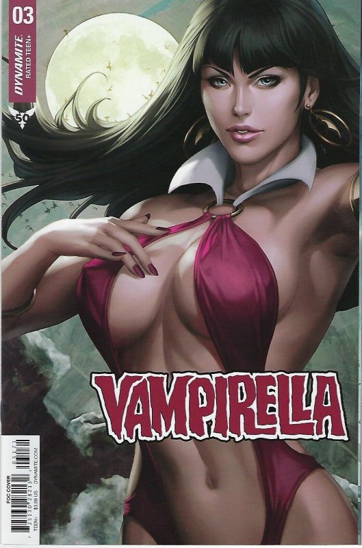 Vampirella #3 Stanley Artgerm LAU 1:15 Sneek Peek Variant Cover Edition !!! NM | Comic Books ...