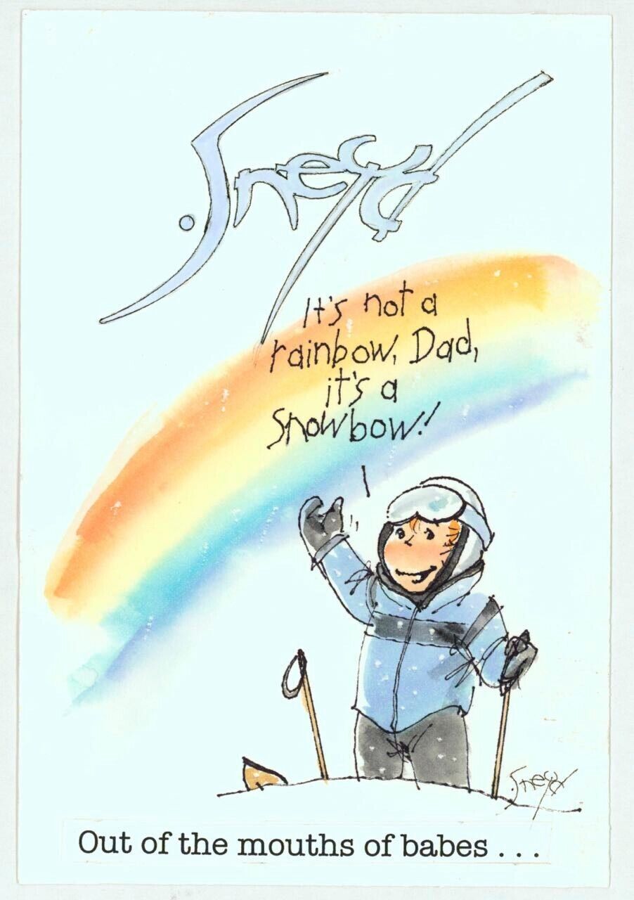 Doug Sneyd Original Art Set ~ Wee Whimsy Out of the Mouths of Babes ...