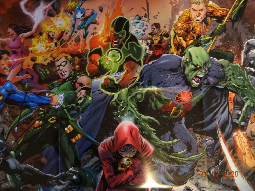 TRINITY WAR Promo Poster, 35 x 59, 2013, DC Unused more in our store ...