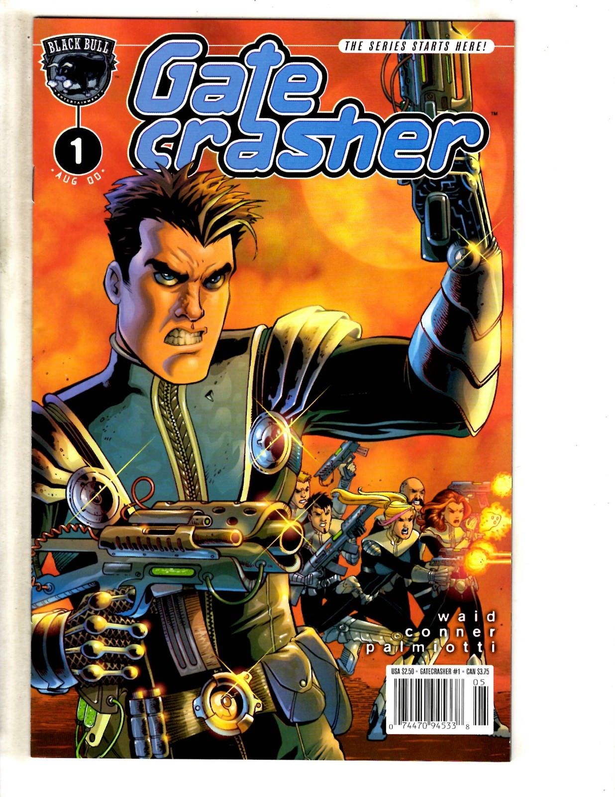 Lot Of 5 Gatecrasher Black Bull Comics Comic Books # 1 2 (3 Different ...