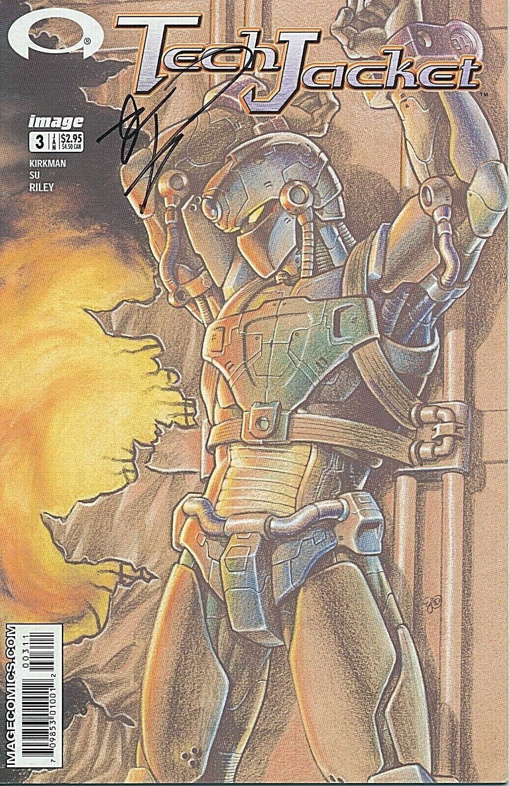 Tech Jacket #3 Signed by Robert Kirkman Image Comics 2003 Eb201 | Comic ...