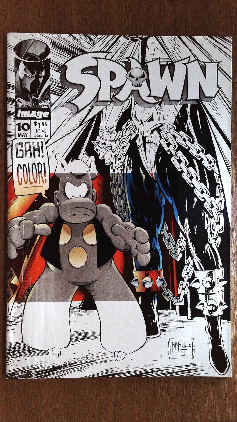 Spawn #10 VF- Cerebus Cross Over Image Comics C94A | Comic Books ...
