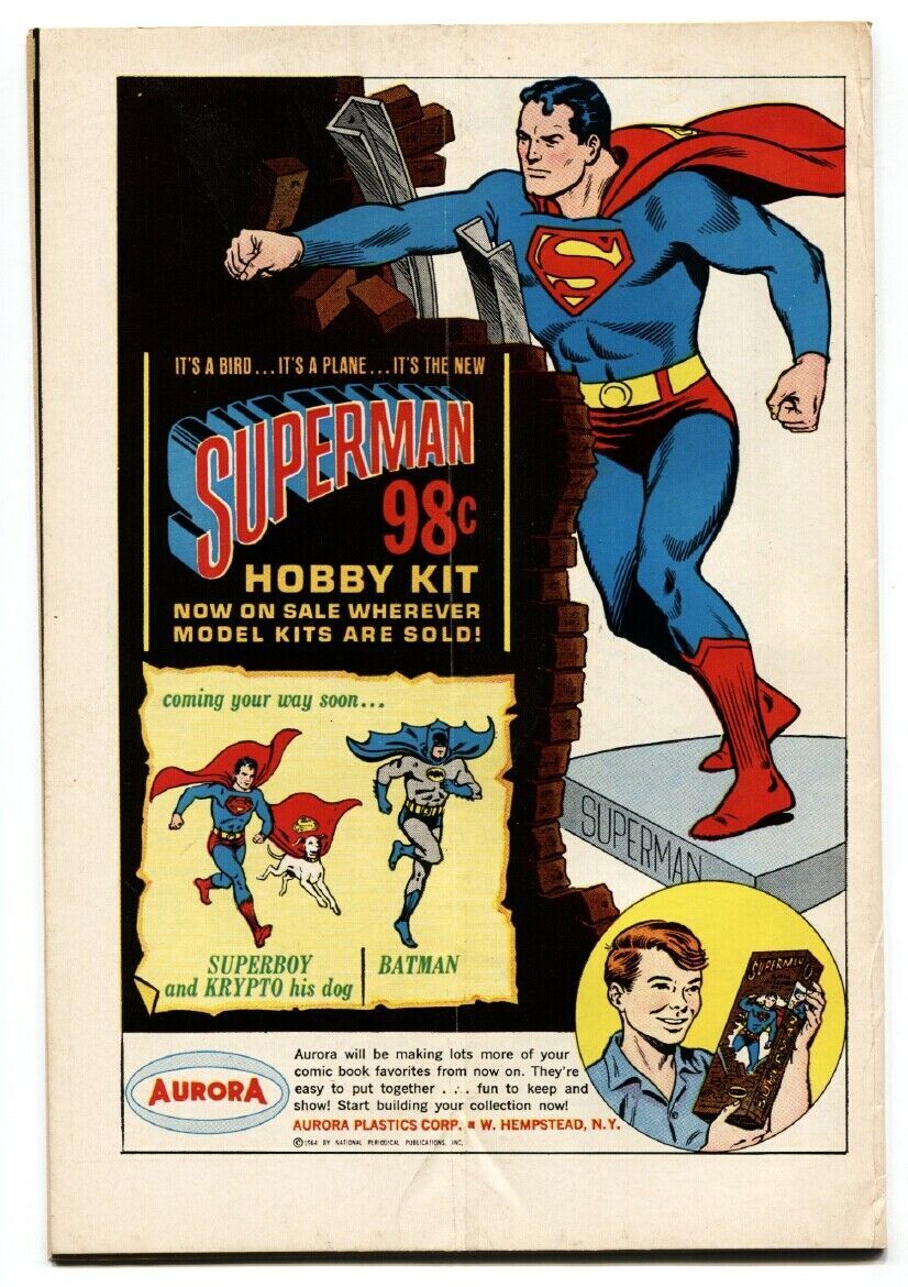 Superboy #117 1964-Elusive Legion Issue-Dc Silver AGE Vg/Fn | Comic ...