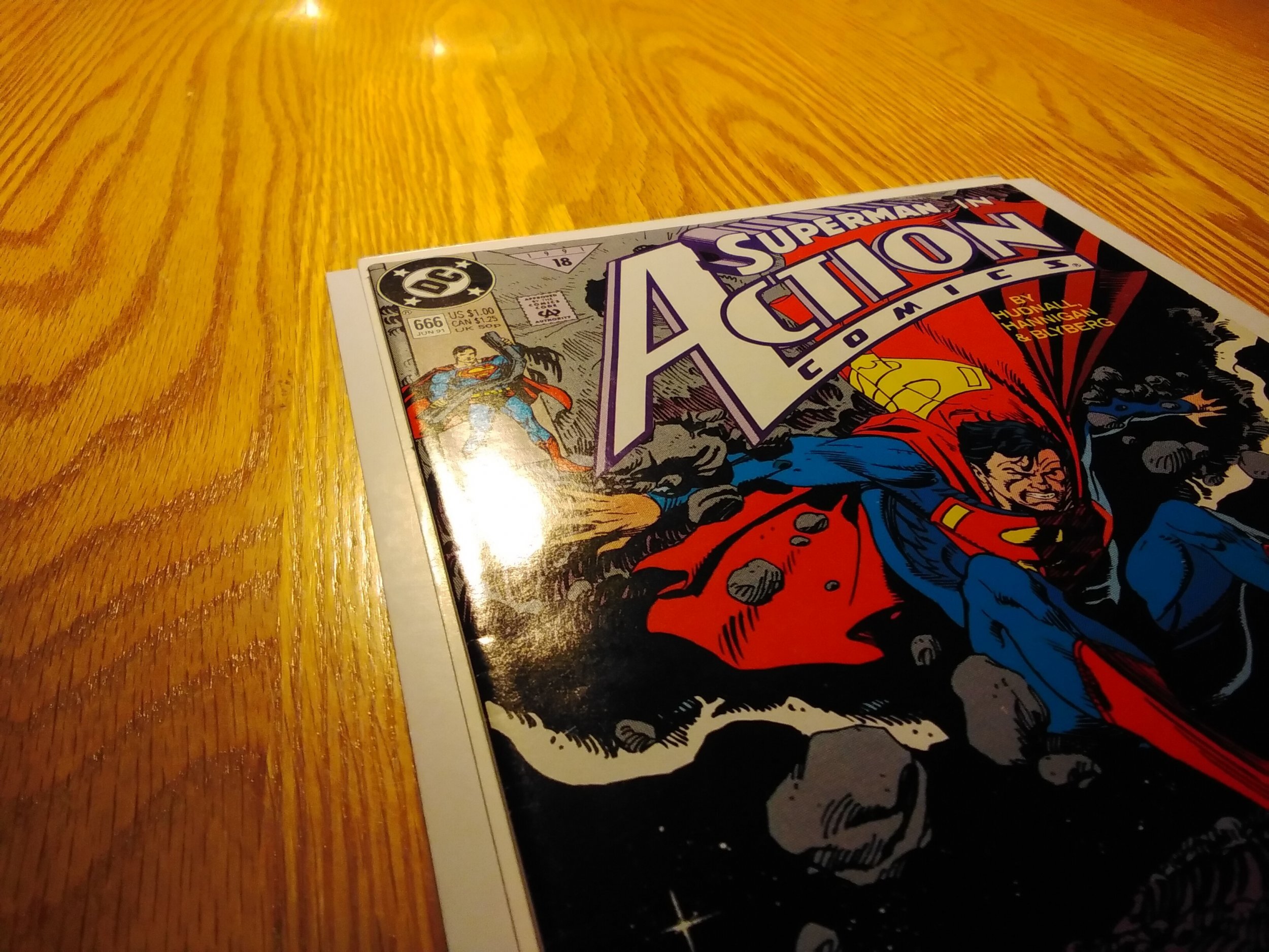 Action Comics #666 Direct Edition (1991) | Comic Books - Copper Age, DC ...
