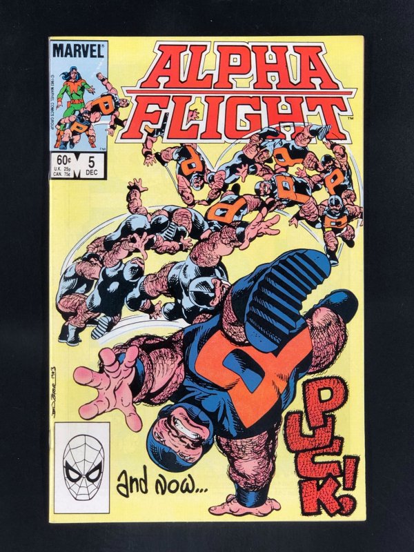 Alpha Flight #5 (1983) 1st Appearance of Elizabeth Twoyoungmen | Comic ...