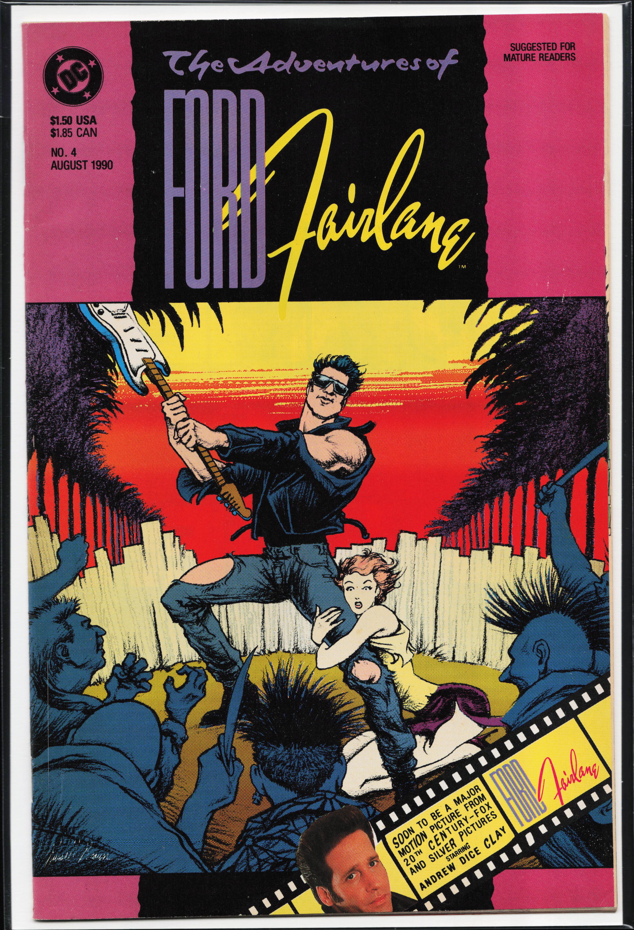 The Adventures Of Ford Fairlane #4 (1990) The Adventures of Ford ...