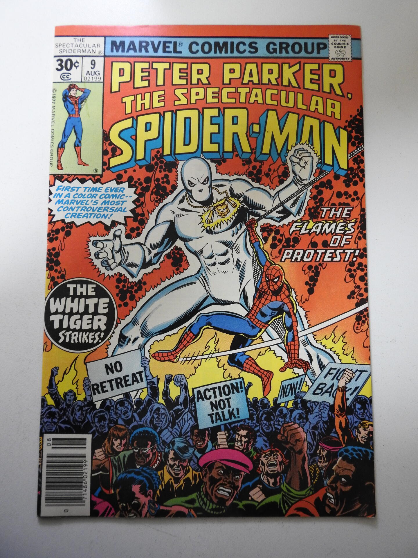 The Spectacular Spider-Man #9 (1977) | Comic Books - Bronze Age, Marvel ...