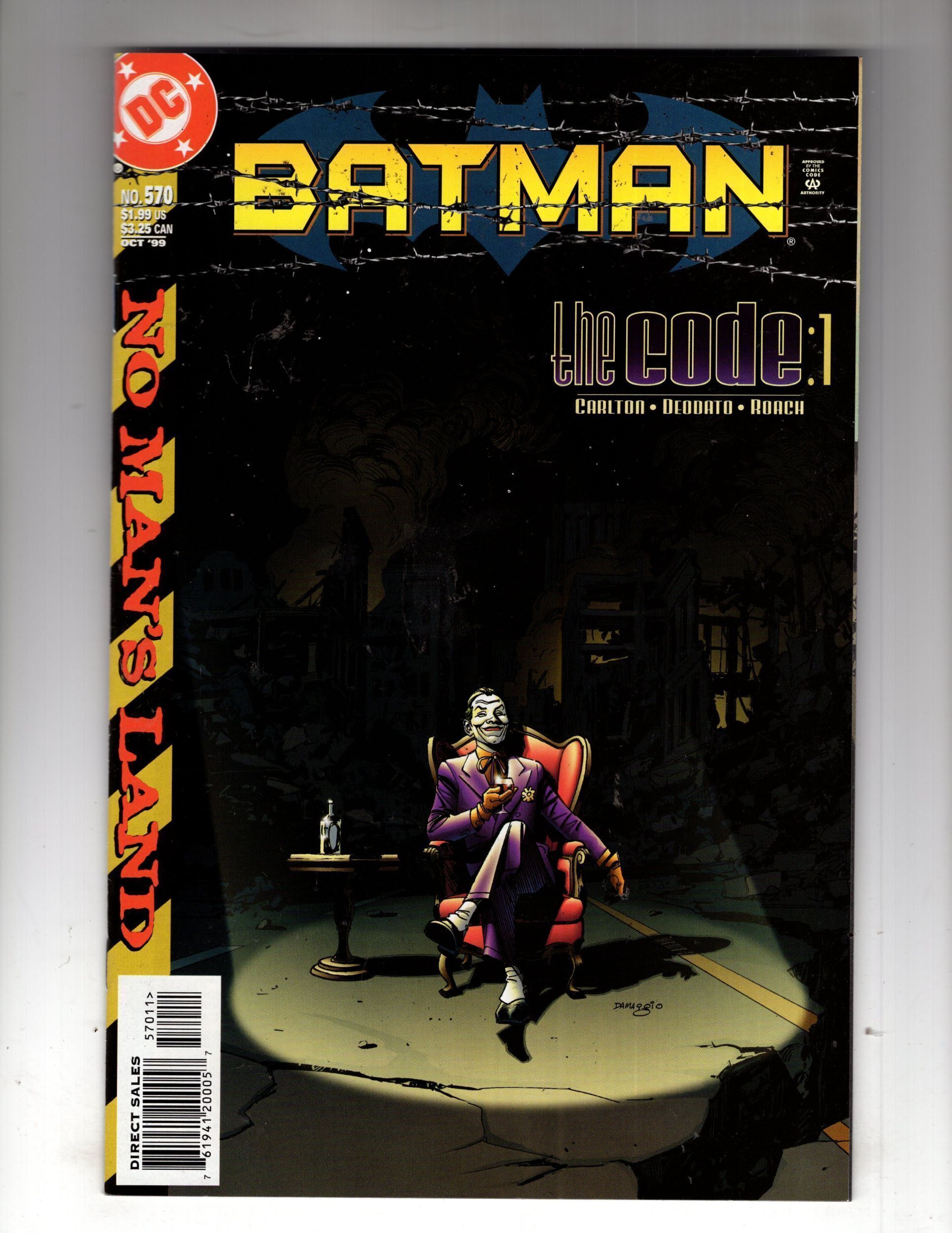 Batman #570 (1999) 2nd Appearance of HARLEY QUINN ~ DC Continuity / MC ...