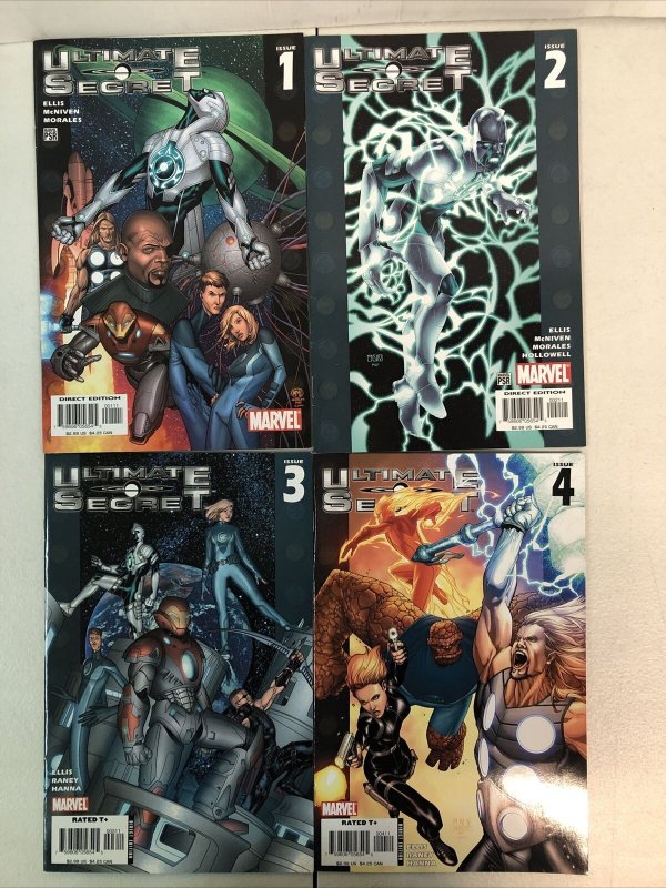 Ultimate Secret (2005) # 1-4 Complete Set (VF/NM) Marvel Comics | Comic ...