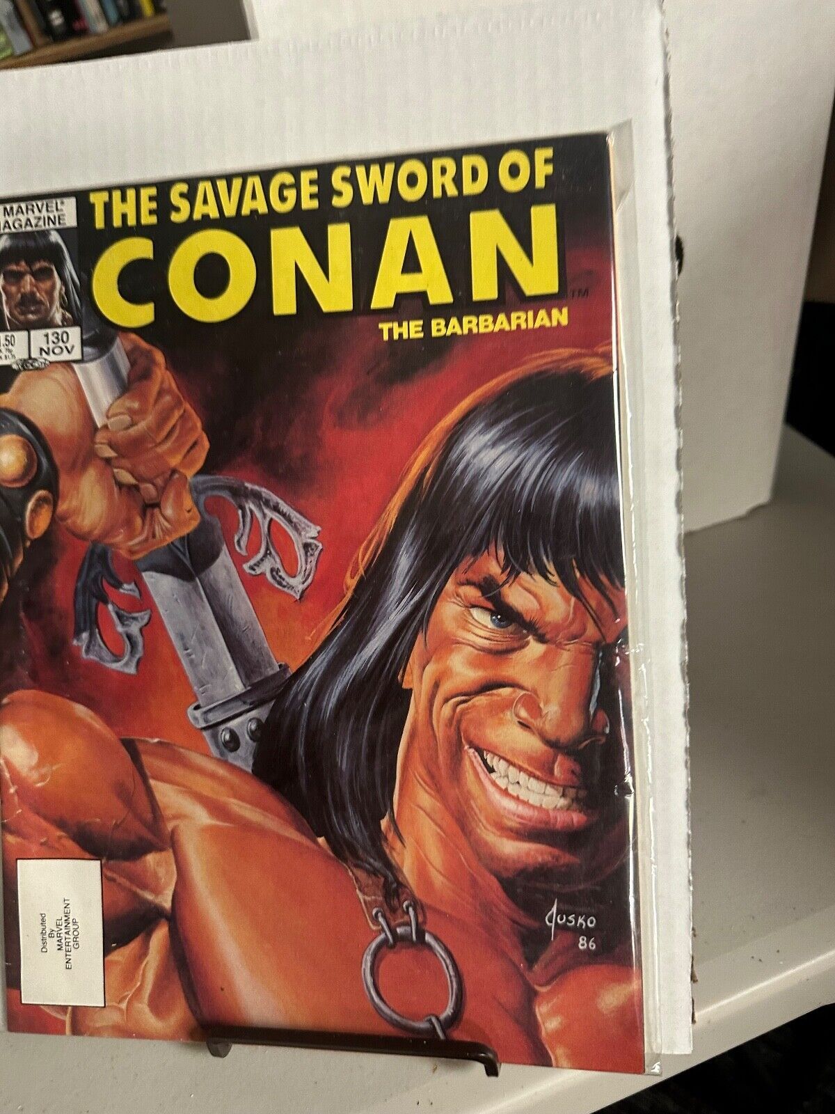The Savage Sword of Conan 80s, Marvel Conan the Barbarian #130 | Comic ...