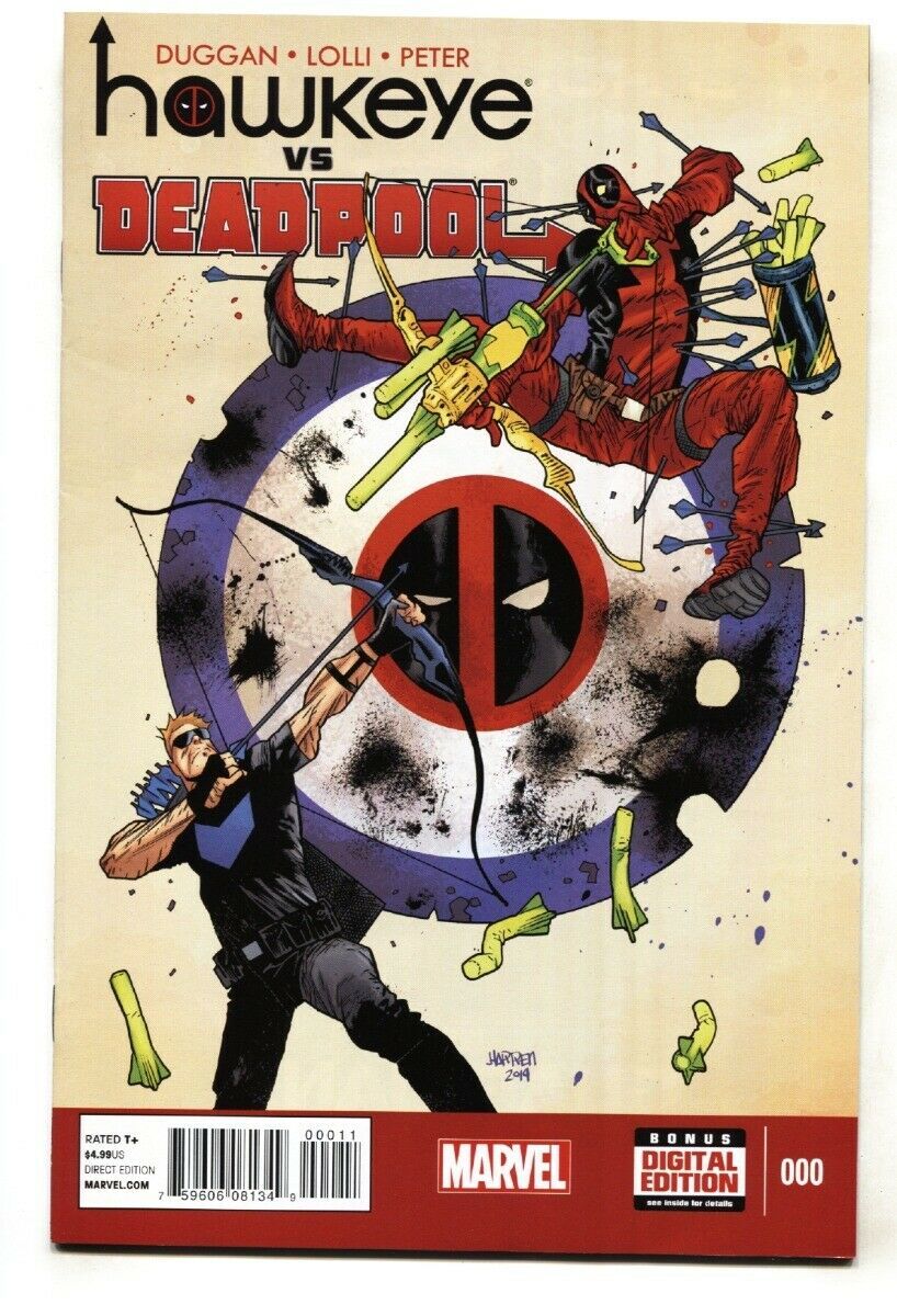 Hawkeye vs. Deadpool #0 2014-1st Spider-Gwen cameo-comic book | Comic ...