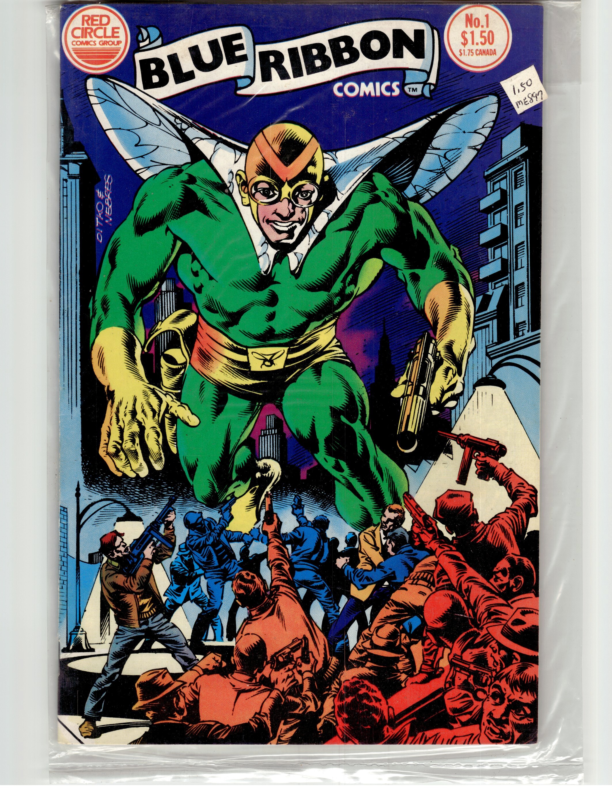 Blue Ribbon Comics #1 (1983) The Fly | Comic Books - Bronze Age ...