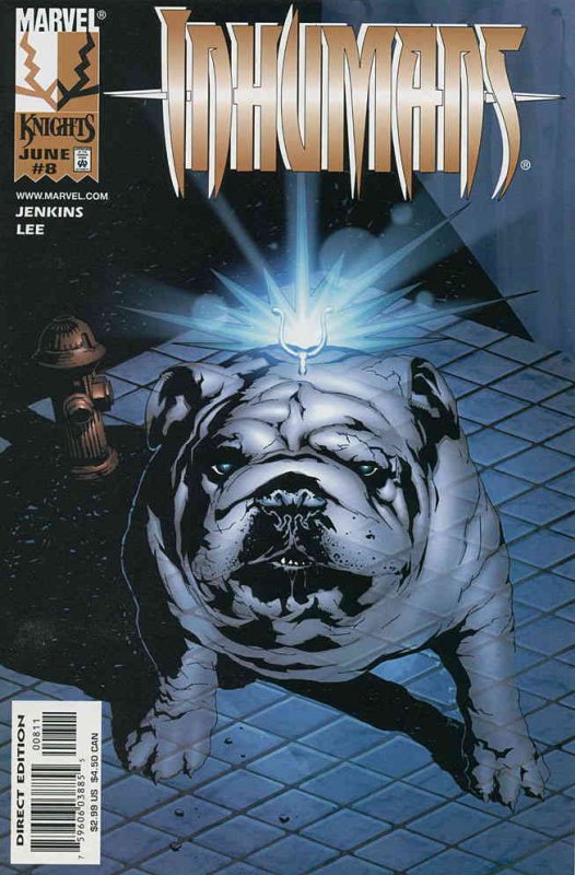 Inhumans (Vol. 2) #8 VF ; Marvel | Paul Jenkins Jae Lee Knights | Comic ...