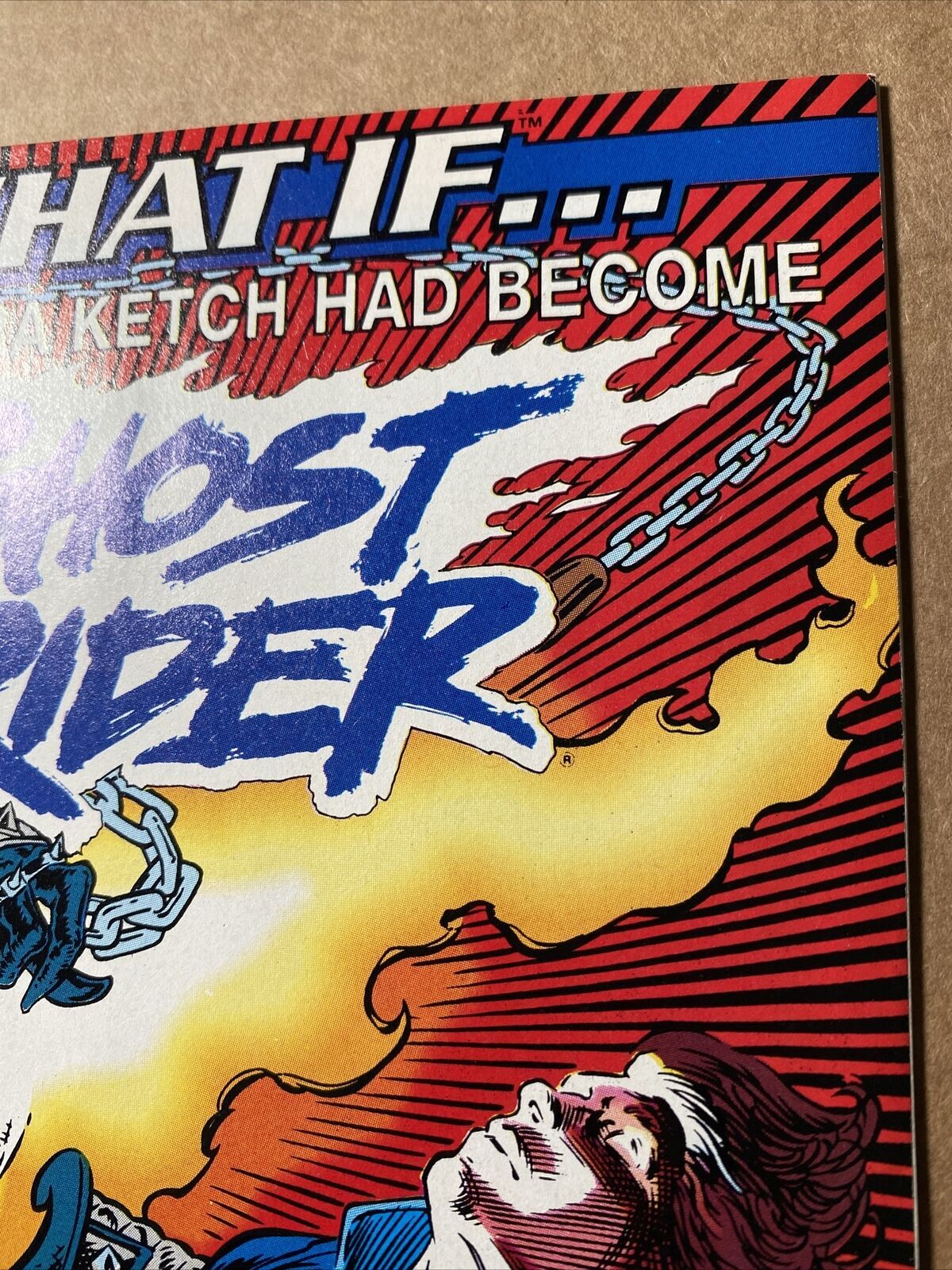 What If #45 Barbara Ketch Had Become GHOST RIDER 1992 NEWSSTAND Variant ...