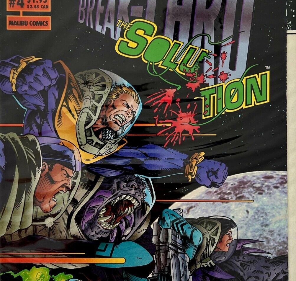 1993 Malibu Comics Ultraverse Solution #4 Comic Book Vintage Break-Thru ...