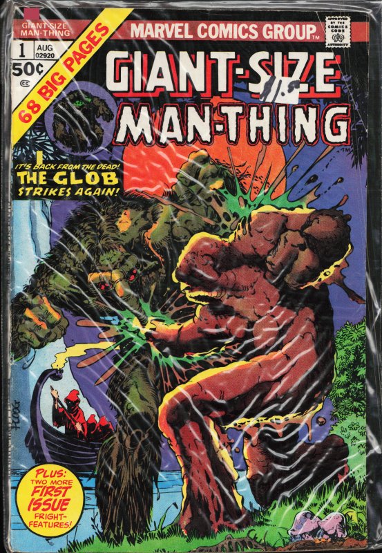 Giant-Size Man-Thing #1 (1974) Man-Thing | Comic Books - Bronze Age ...