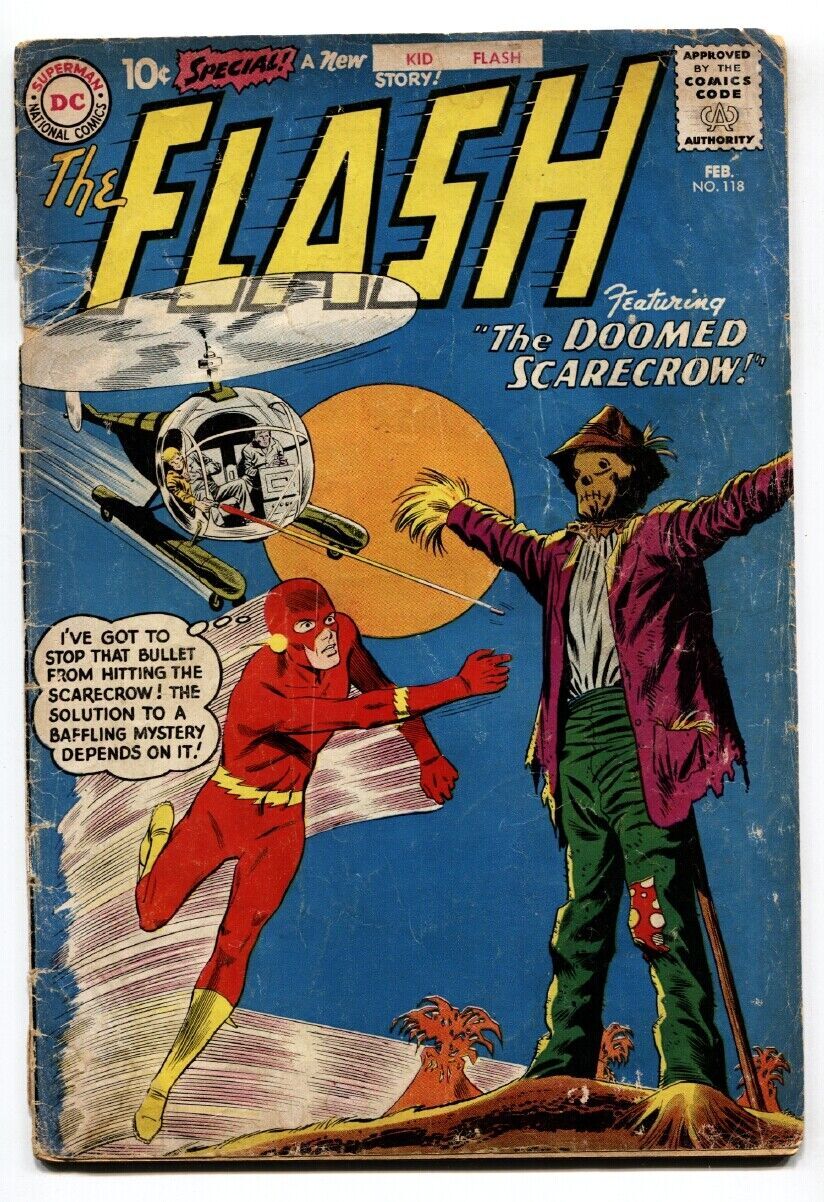 The Flash #118-Kid Flash Story-Dc-1961-G- | Comic Books - Silver Age ...