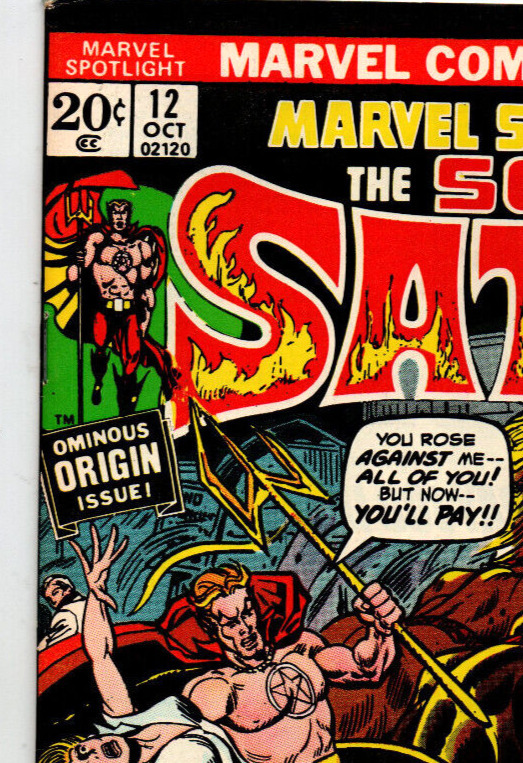 Marvel Spotlight #12 - 1st full app Son of Satan - 1973 - (-VF) | Comic ...