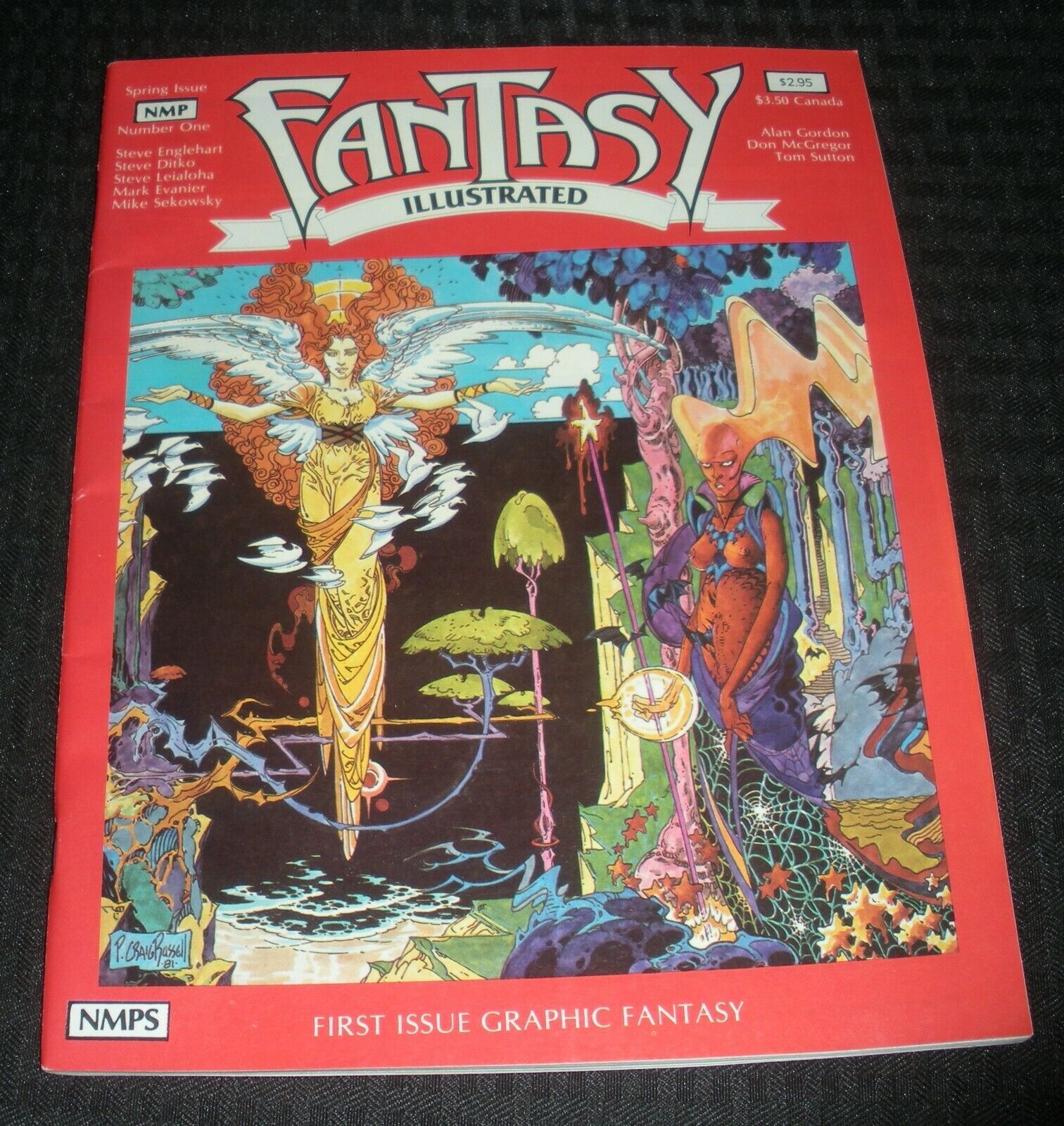 1982 FANTASY ILLUSTRATED Magazine #1 FN 6.0 Steve Ditko NMP | Comic ...