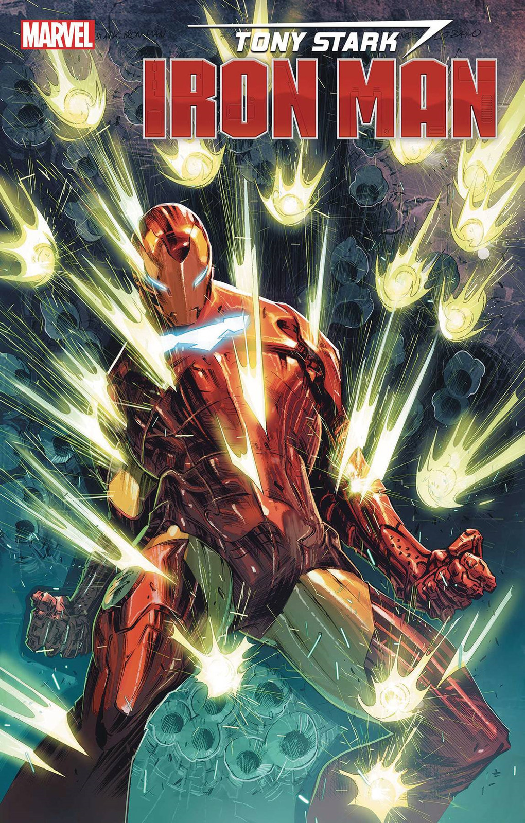 Tony Stark Comic Art