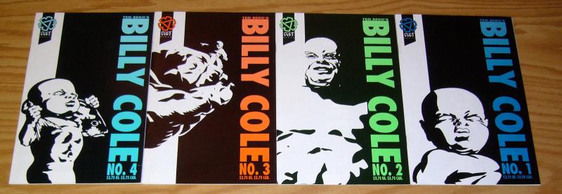 Ted Seko's Billy Cole #1-4 VF- complete series - cult press - indy ...