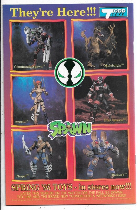 Spawn #28 Todd Mcfarlane! Low-Print Run! Image Comics 1995! NM+ N182X ...