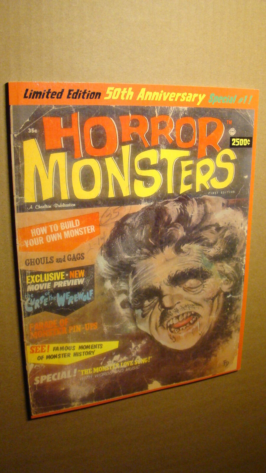 Horror Monsters Special 1 *NM/MT 9.8* Limited Edition Famous Monsters ...