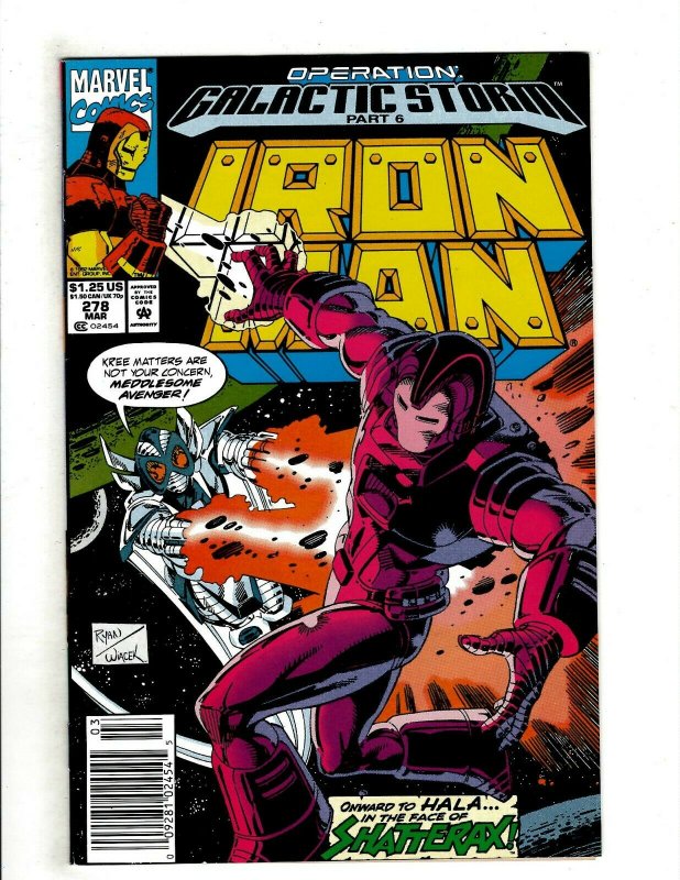 12 Marvel Comics Iron Man 274 278 279 283 289 Manual 1 Quasar 2 24 33 ...