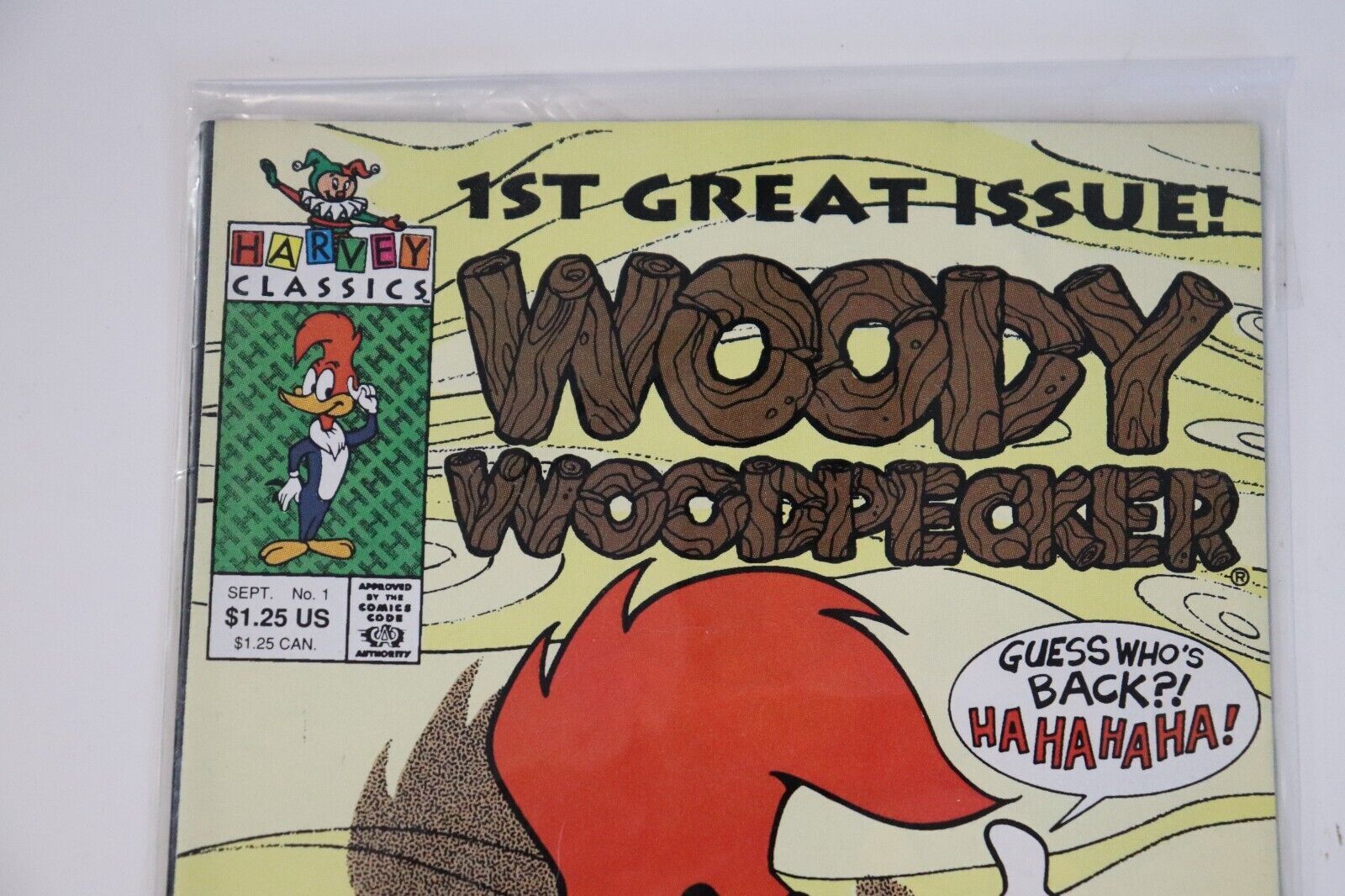 Harvey Classics Woody Woodpecker Sept #1 1st Great Issue 1991 Comics ...