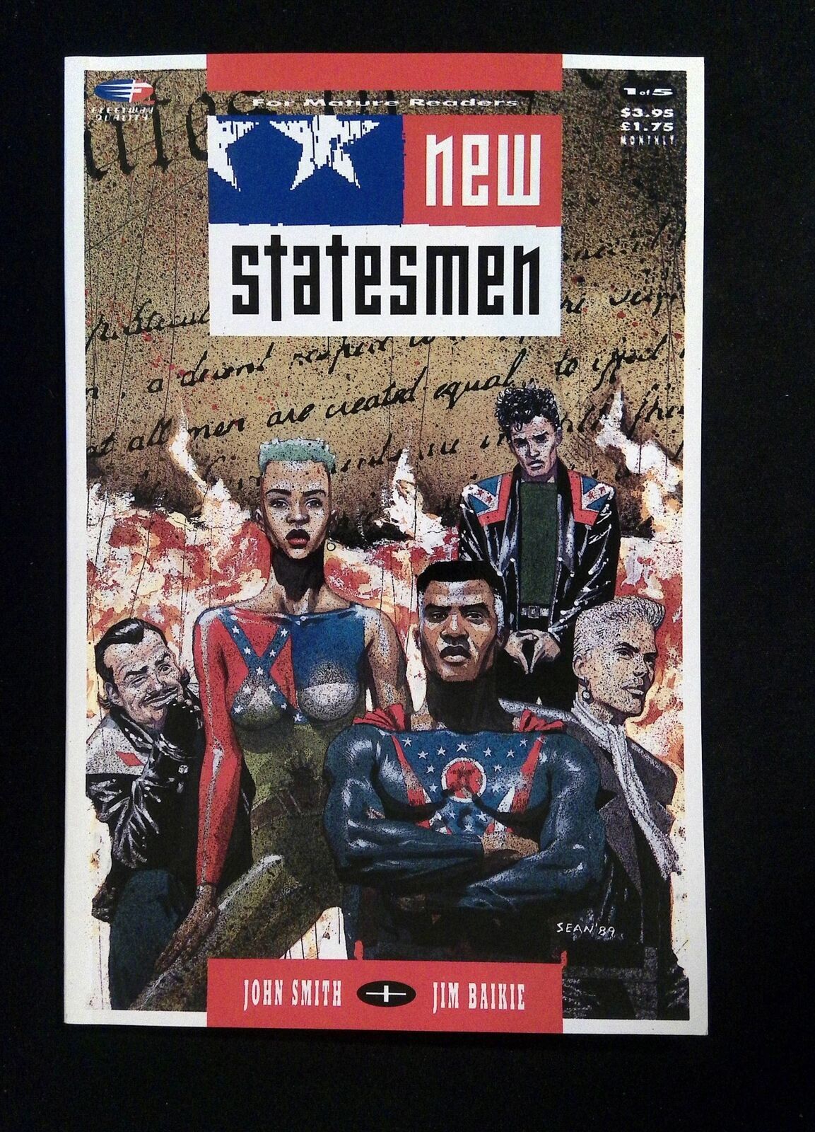 New Statesmen #1 FLEETWAY Comics 1989 NM+ | Comic Books - Copper Age ...