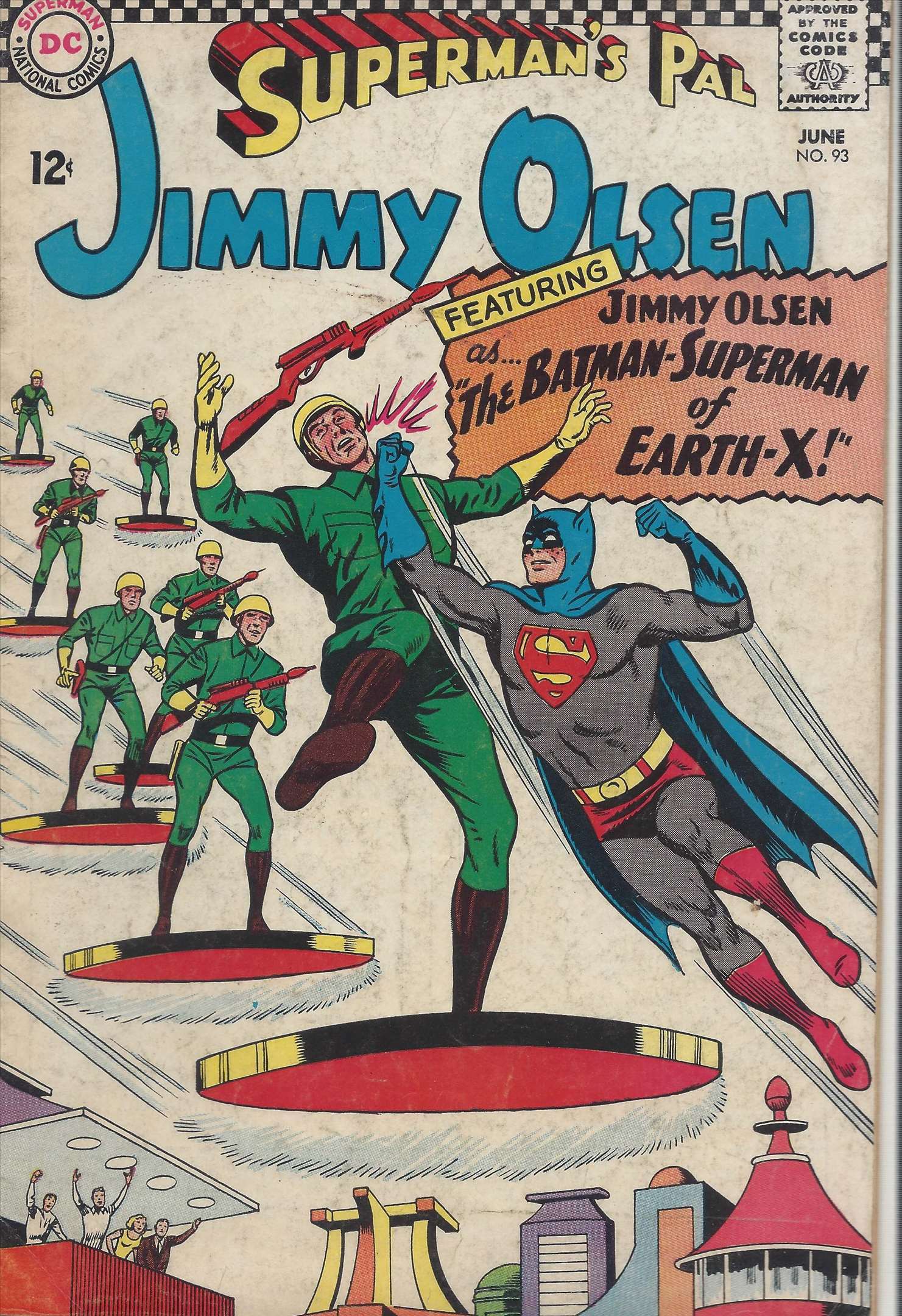 Superman's Pal Jimmy Olsen #93 VG ; DC | low grade comic Batman 1966 ...