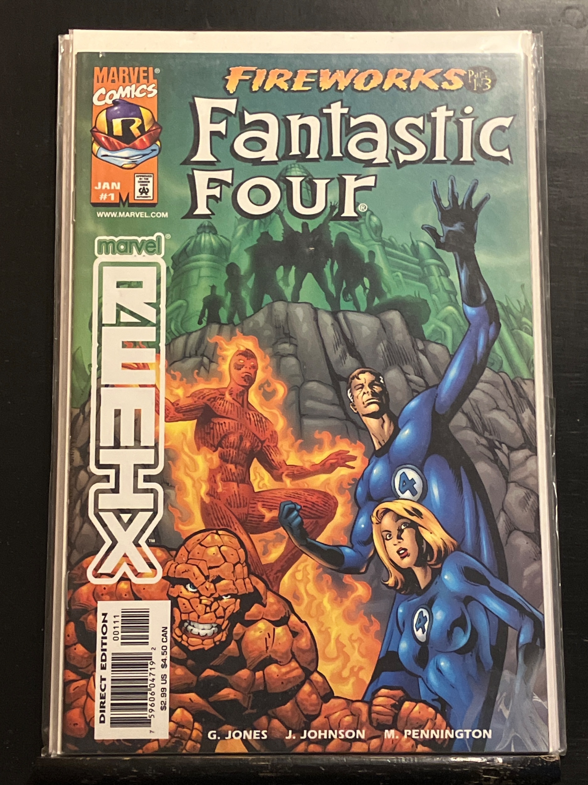 Fantastic Four: Fireworks #1 (1999) | Comic Books - Modern Age, Marvel ...