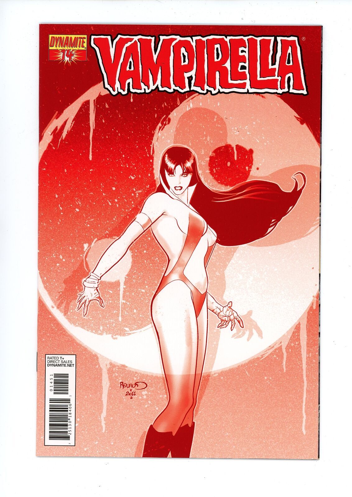 Vampirella #14 Dynamite Comics (2011) Paul Renaud Blood RED Variant | Comic Books - Modern Age ...