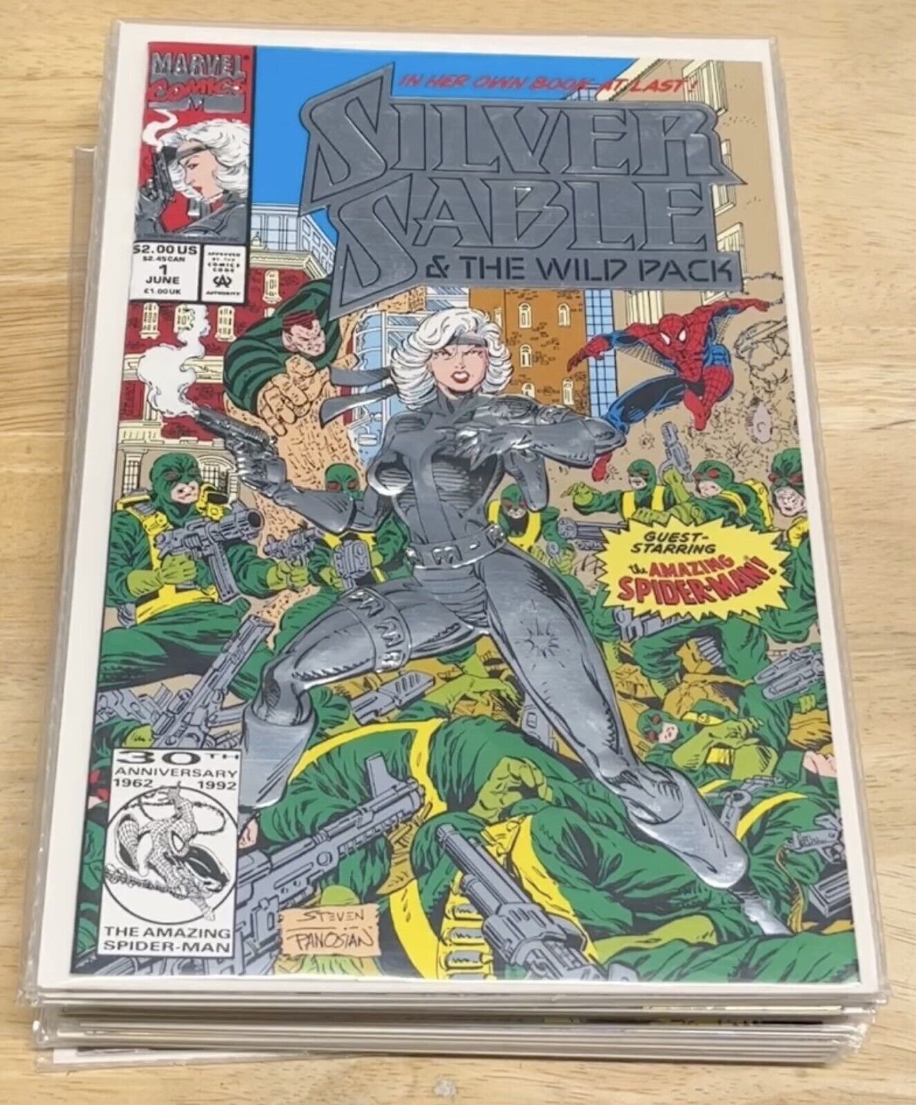 Silver Sable and the Wild Pack #1-19 Comic Run 19 Issue Lot VENOM ...