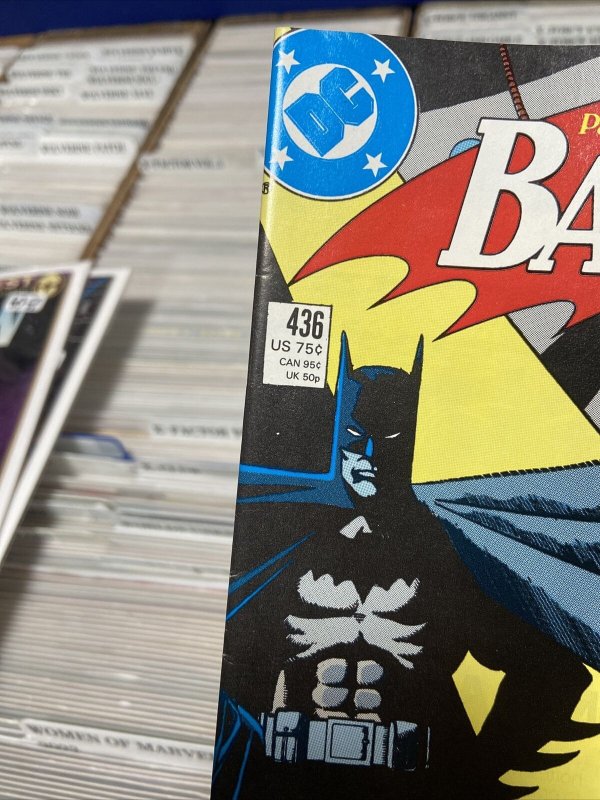 Batman 436 VF DC Comics 1989 1st Tim Drake | Comic Books - Copper Age ...