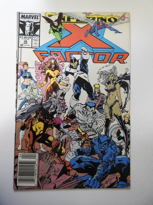 X Factor 39 1989 Vf Condition Comic Books Copper Age Marvel X