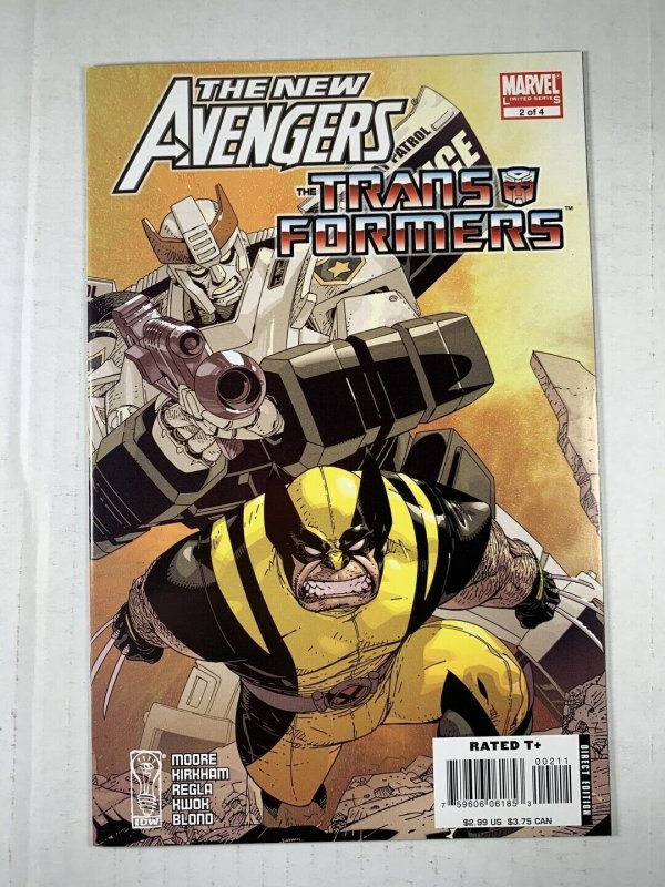 New Avengers Transformers #2 of 4 NM Marvel Comics C30F | Comic Books ...