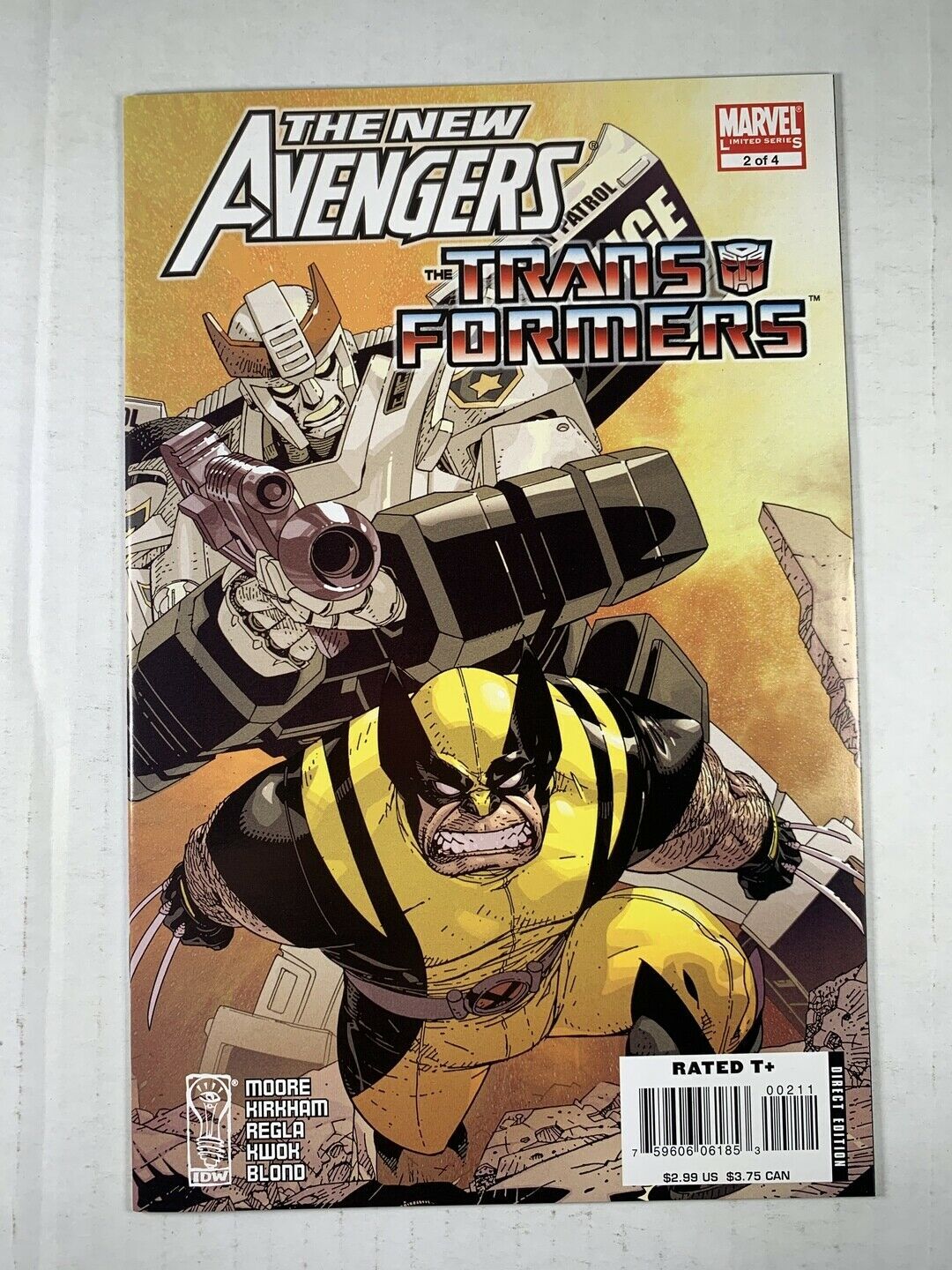 New Avengers Transformers #2 of 4 NM Marvel Comics C30F | Comic Books ...