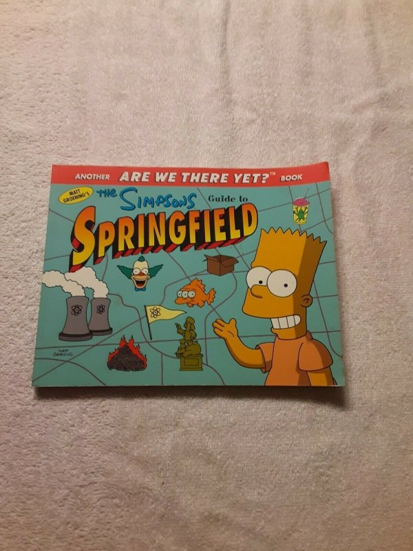 The Simpsons Guide to Springfield BY Matt Groening | Graphic Novels ...