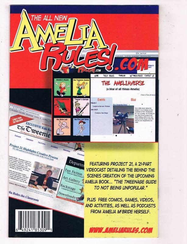 Amelia Rules #1 VF/NM Renaissance Press Free Comic Book Day Comic Book ...