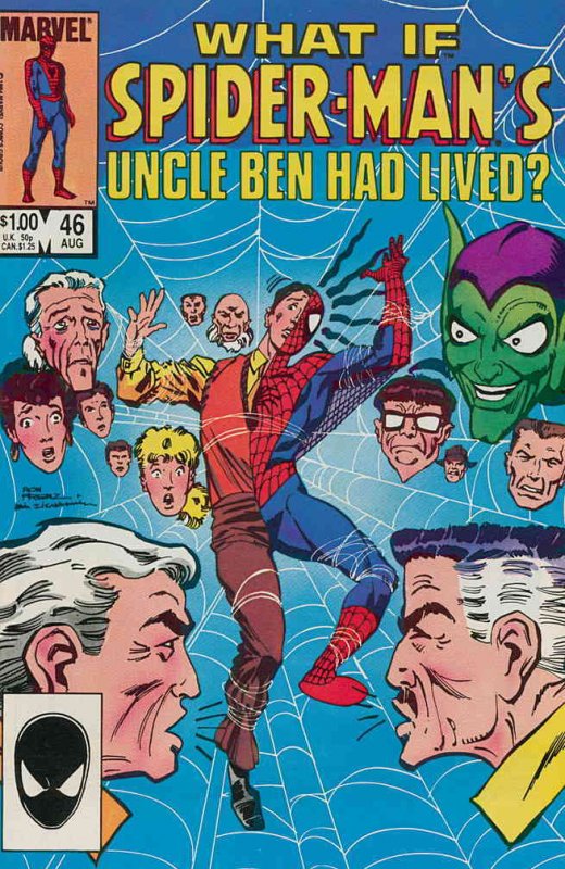 What If ? (Vol. 1) #46 FN ; Marvel | Spider-Man Uncle Ben Lives | Comic ...