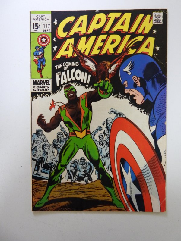 Captain America #117 (1969) 1st appearance of The Falcon FN+ condition ...
