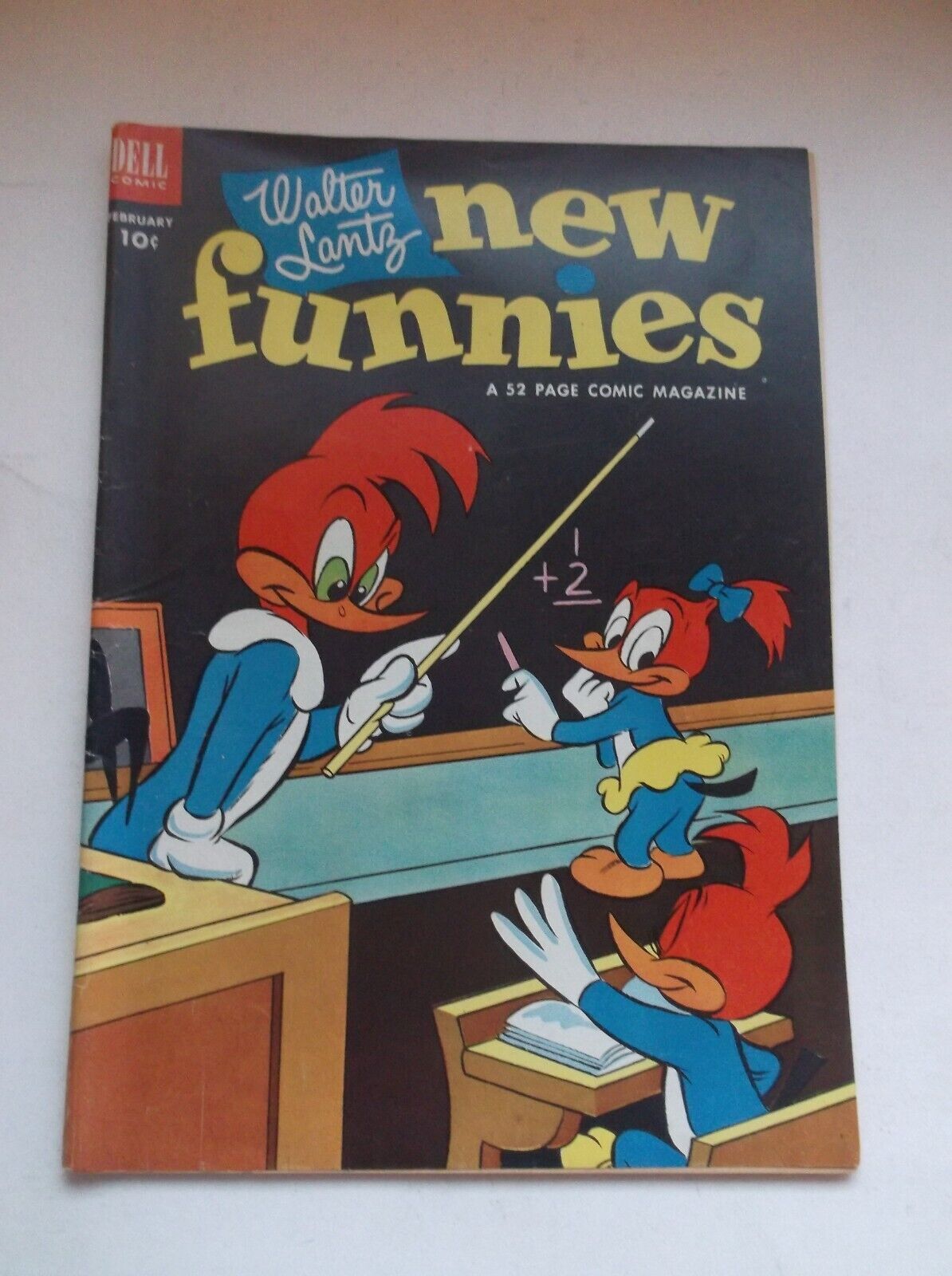 Dell: New Funnies #192, Oswald Rabbit/Charlie Chicken/Andy Panda/Woody ...