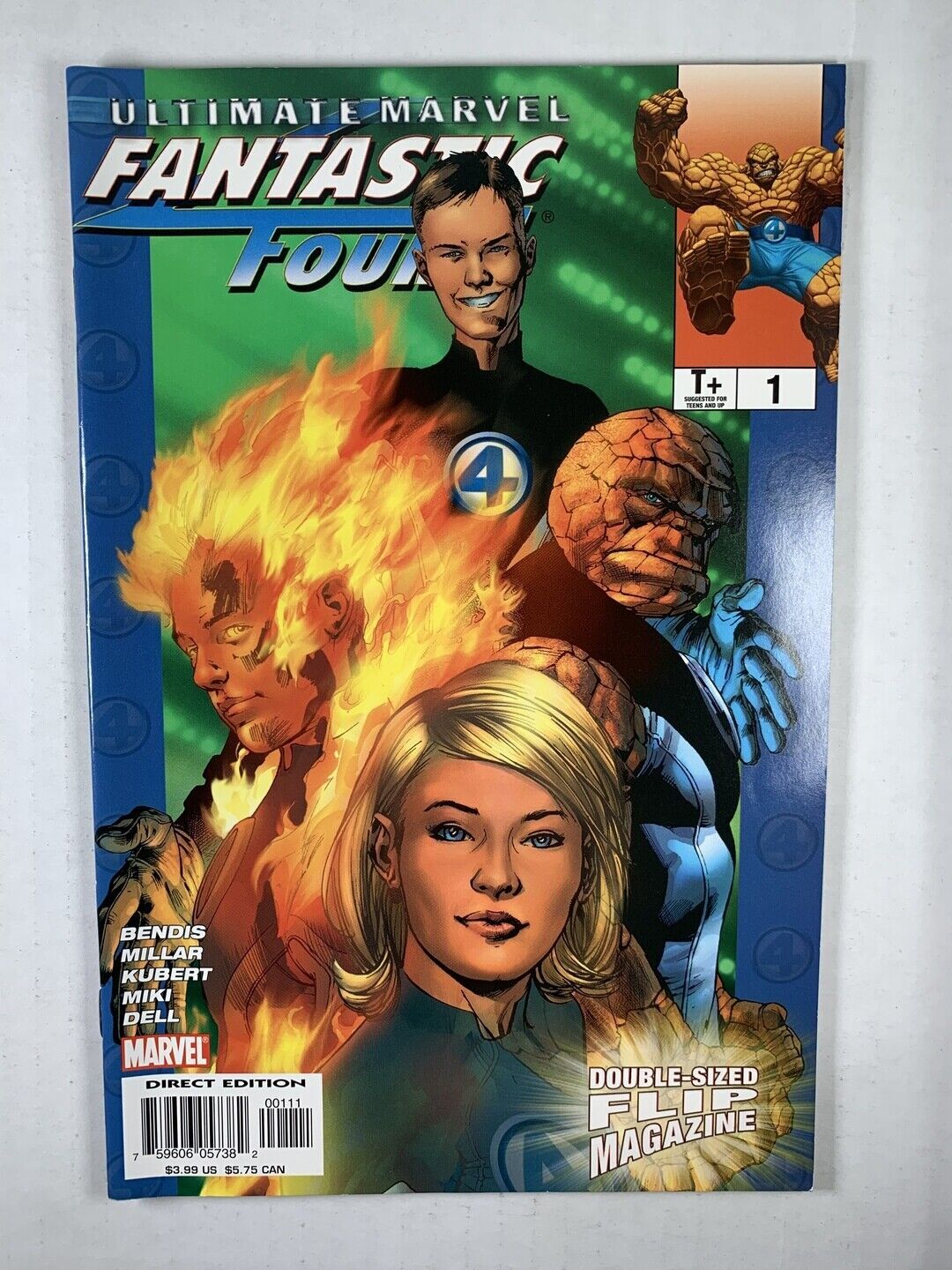 Ultimate Marvel X-men and Fantastic Four #1 Flip Magazine NM Marvel ...