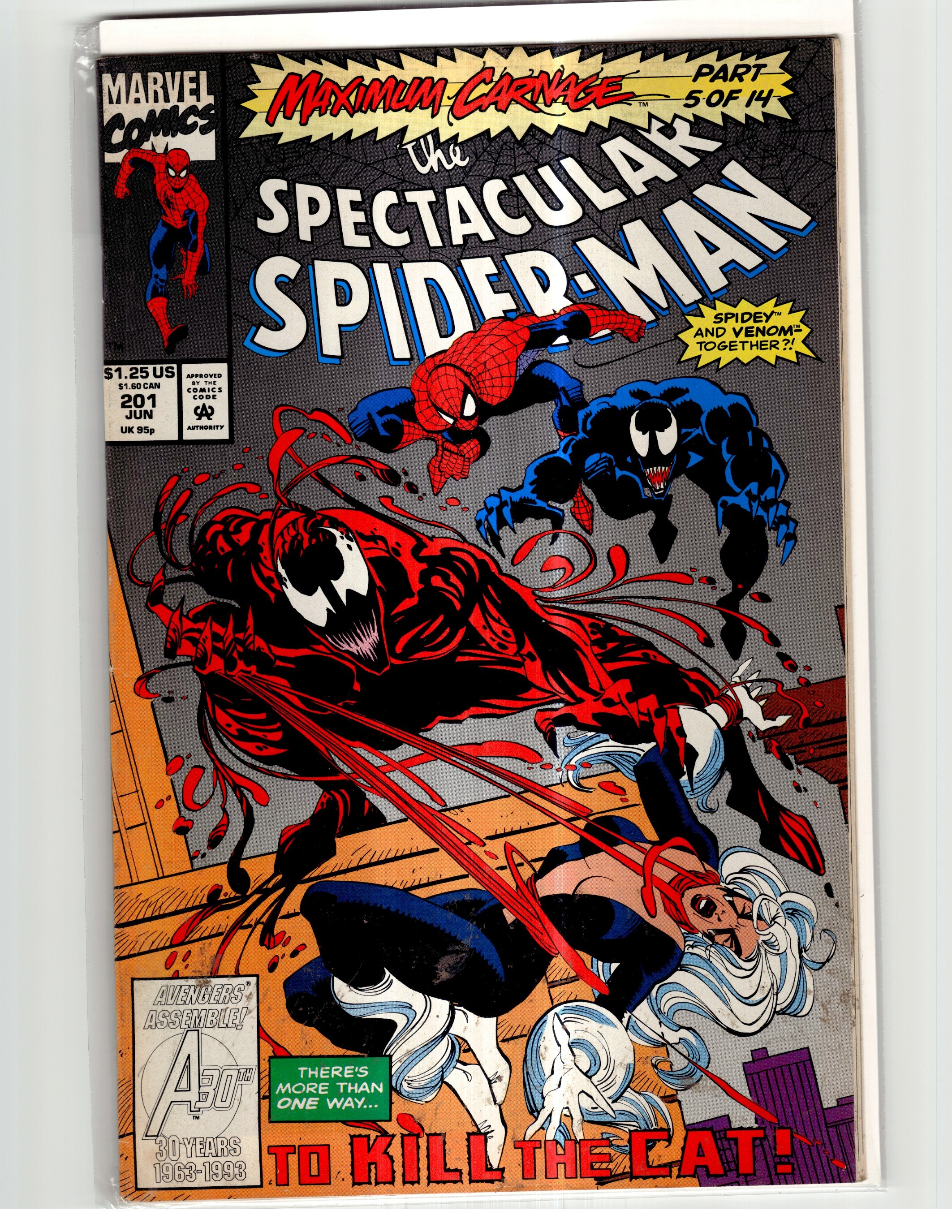 The Spectacular Spider-Man #201 (1993) Spider-Man | Comic Books ...