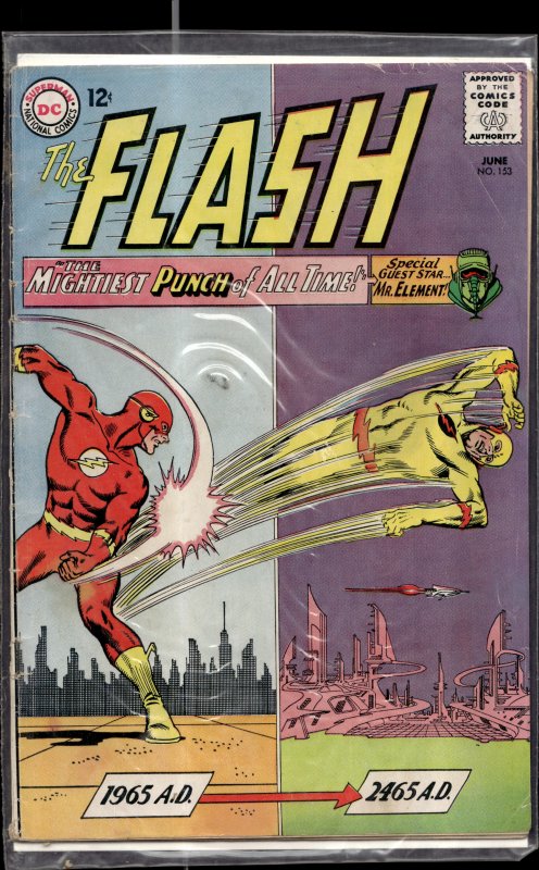 The Flash #153 (1965) The Flash | Comic Books - Silver Age, DC Comics ...