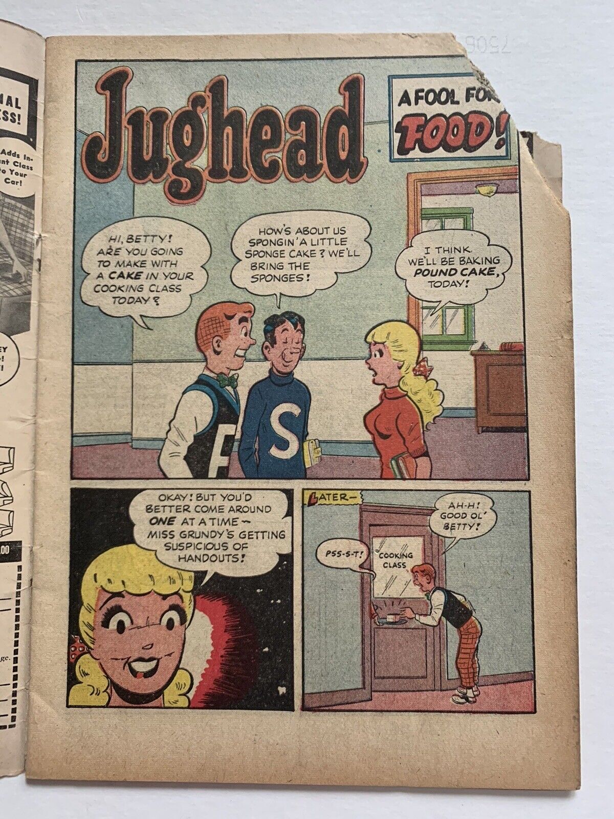 (1951) ARCHIE’S PAL JUGHEAD #7! Affordable Copy! | Comic Books - Golden ...