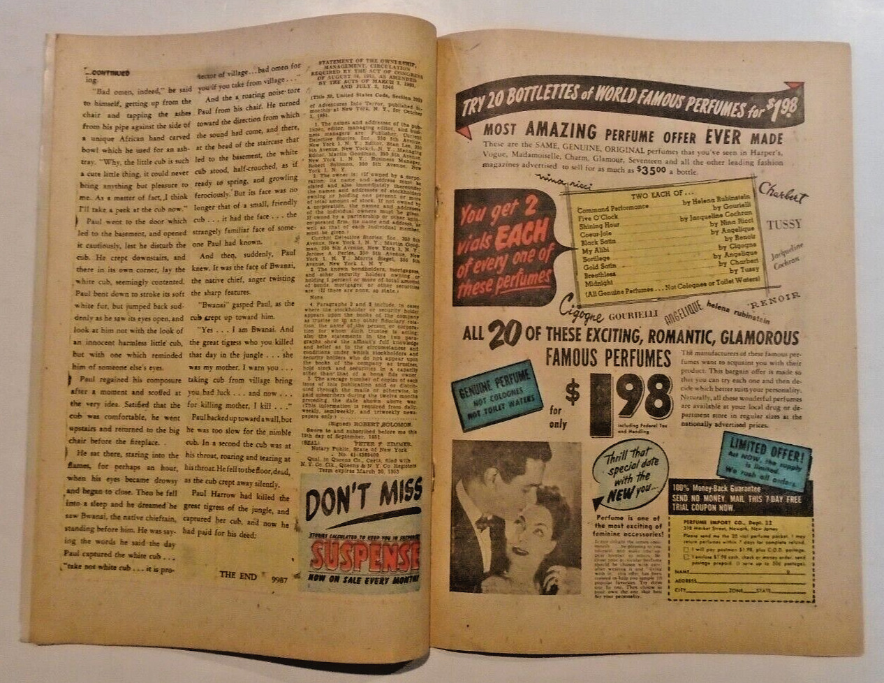 Adventures Into Terror #10vg+, Krigstein Art! | International - Comic ...