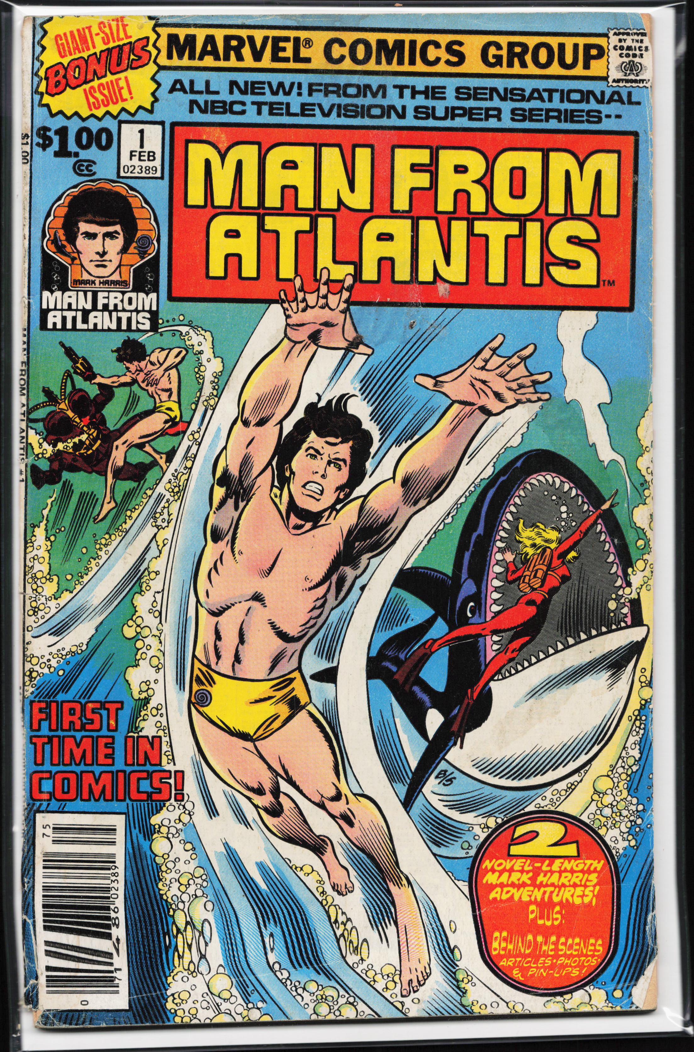 Man from Atlantis #1 (1978) Man from Atlantis | Comic Books - Bronze ...